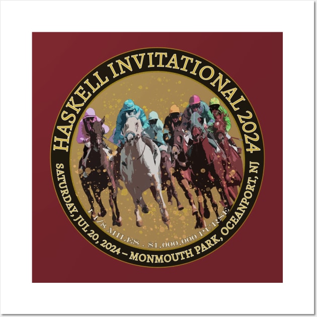 The Haskell Stakes 2024 Horse Racing Design - Horse Racing Gifts ...