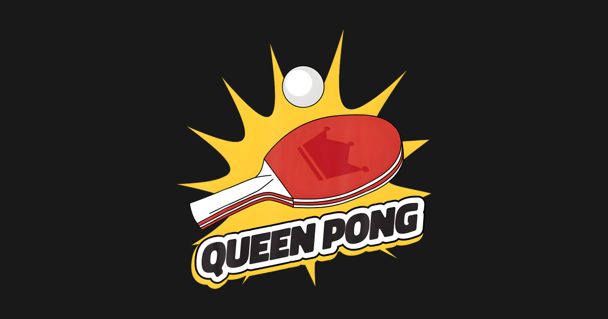 Queen Pong Paddle Table Tennis Racket Ping Pong - Paddle Table Tennis ...