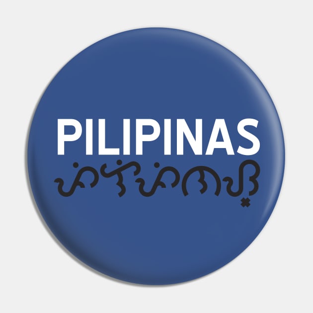 PILIPINAS baybayin - Pilipinas - Pin | TeePublic
