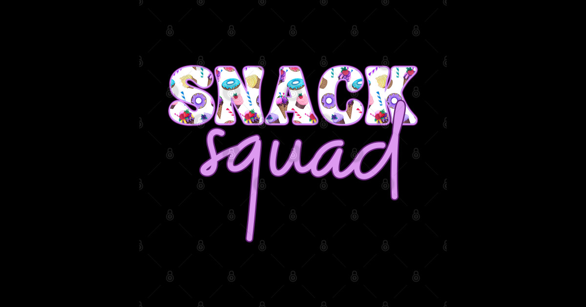 Christmas Snack Squad - Snacks Lover - Sticker | TeePublic
