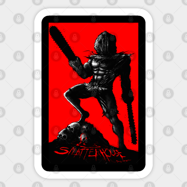 Splatterhouse Biggy Man - Splatterhouse - Sticker | TeePublic