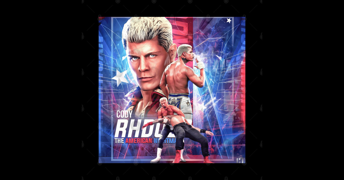 The Cody Rhodes - Cody Rhodes - Sticker | TeePublic