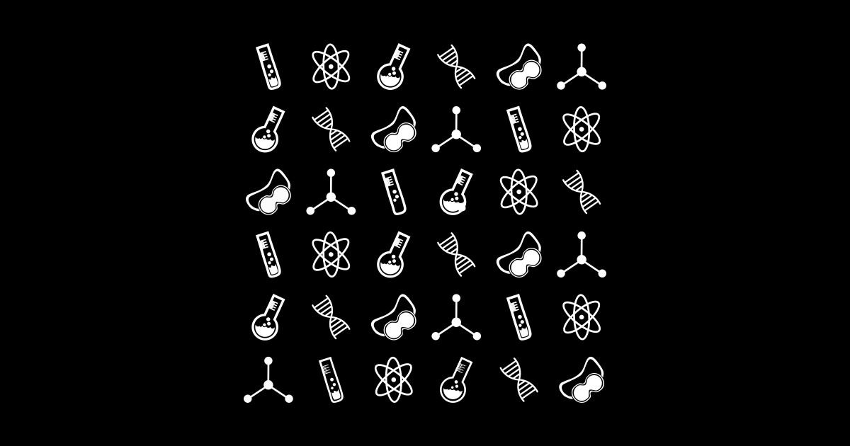 Science Symbols Pattern - Science - T-Shirt | TeePublic