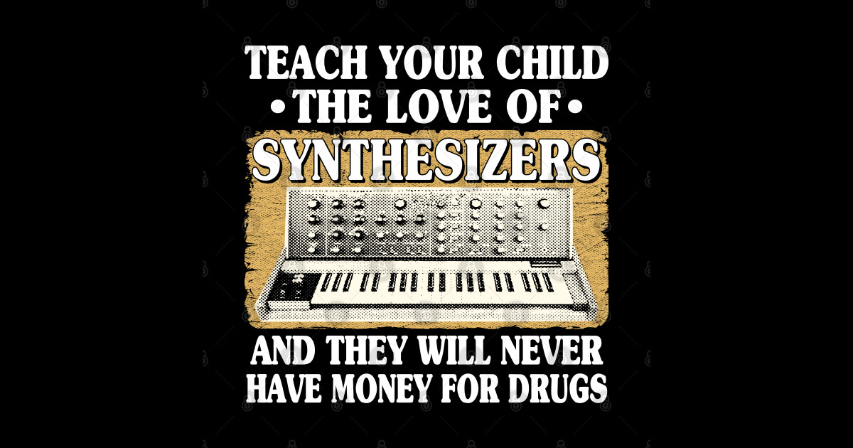 Funny Analog Synthesizer Quote Synths Modular ADSR - Synthesizer ...
