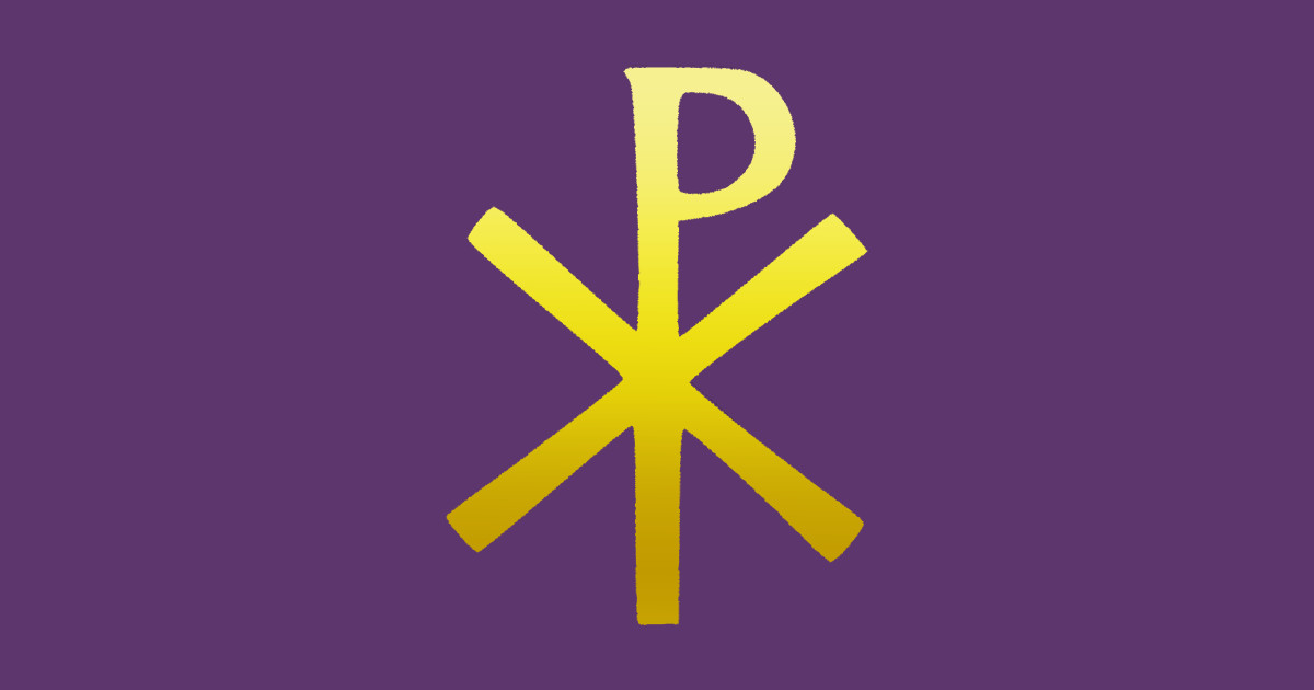 Roman Empire Chi Rho Symbol T-shirt - Roman Empire Symbol - T-Shirt ...