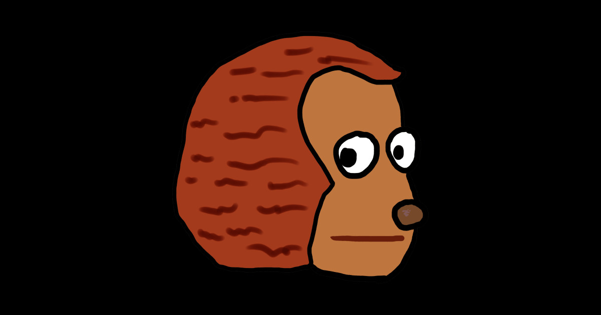 Monkey Puppet Meme - Monkey Meme - Sticker | TeePublic