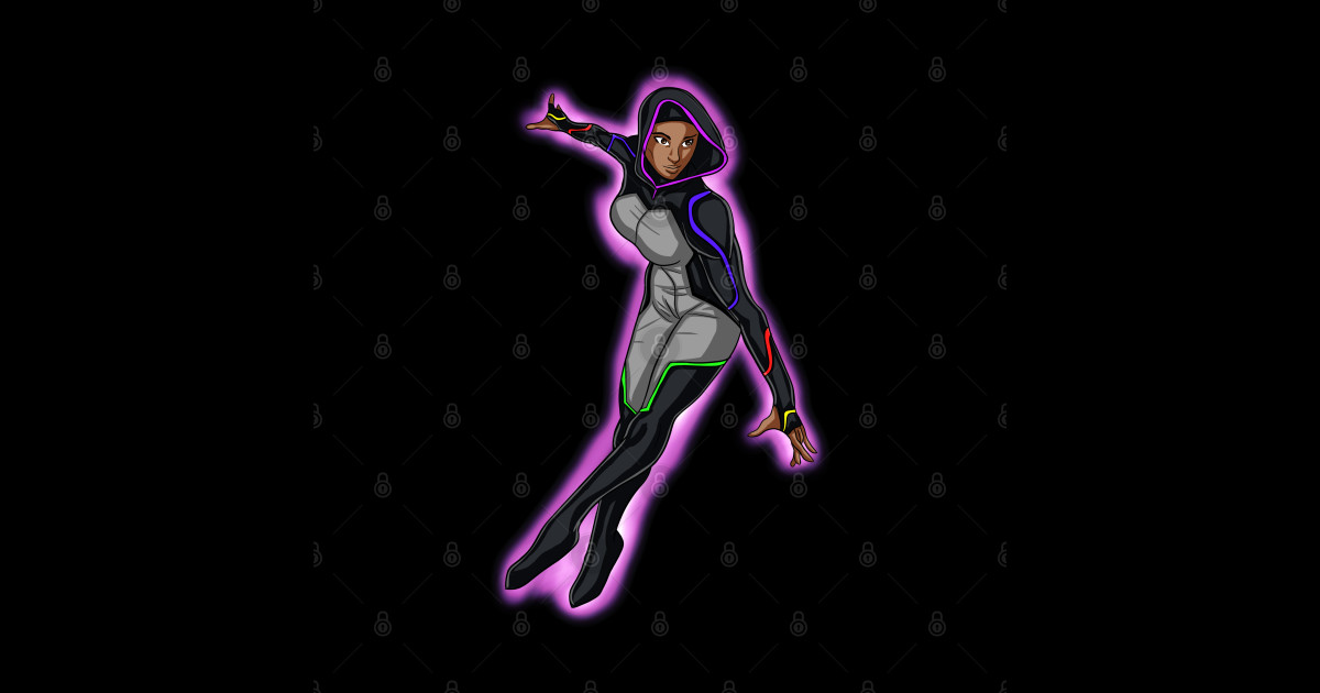 Halo from Young Justice - Young Justice - Sticker | TeePublic