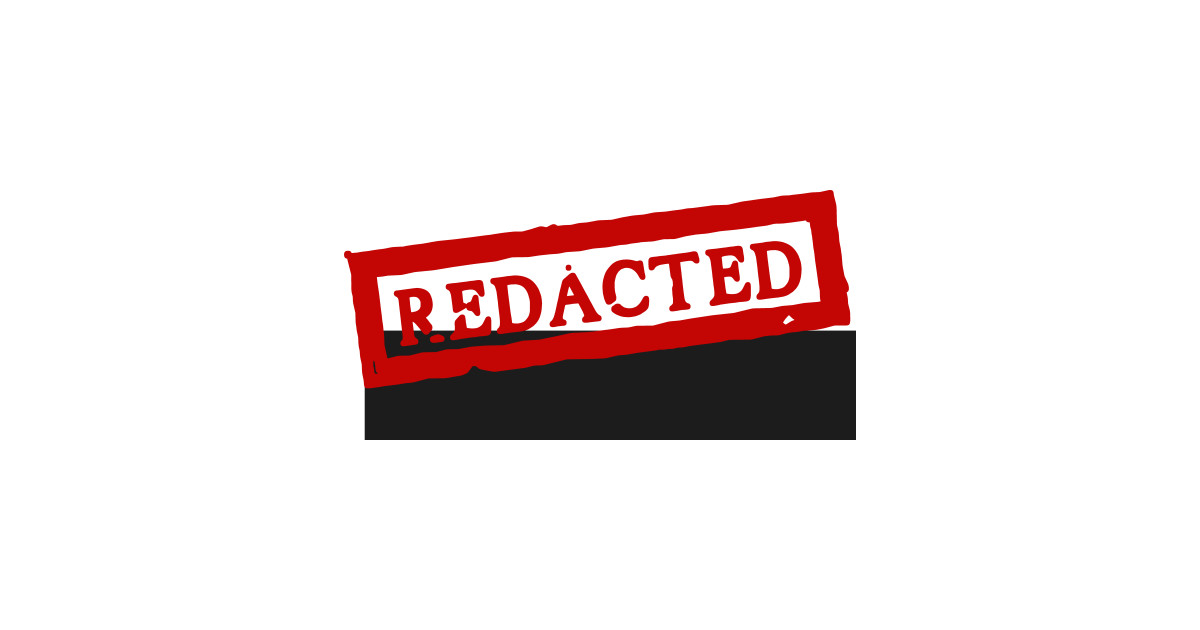 REDACTED - Redacted - T-Shirt | TeePublic