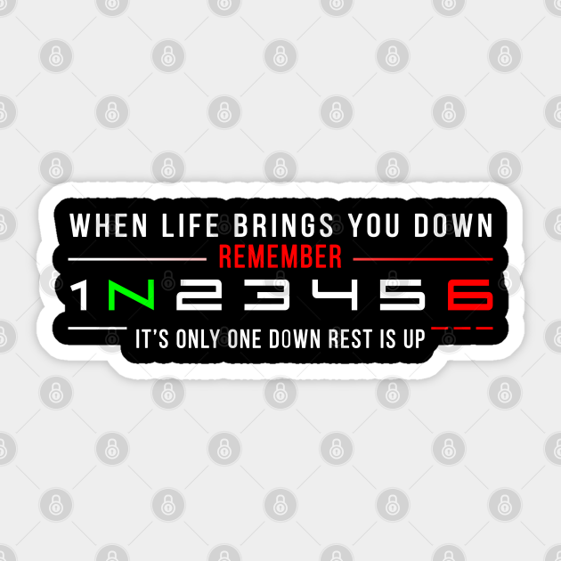 1N23456 Motorcycle - 1n23456 - Sticker | TeePublic