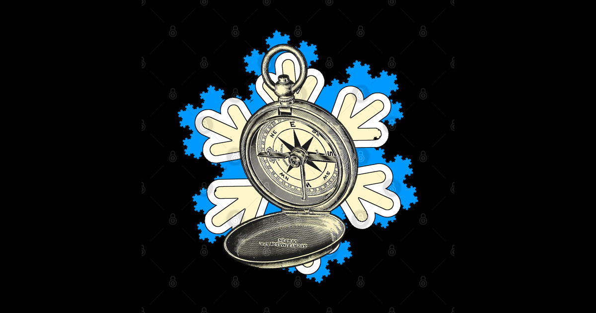 Compass - Vintage Compass - Sticker | TeePublic