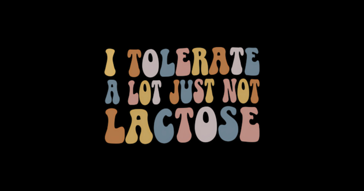 Lactose Intolerance Intolerant Lactose Sensitivity - Lactose ...