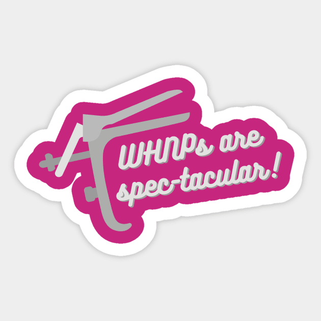 WHNPs are Spec-tacular! - Whnp - Sticker | TeePublic