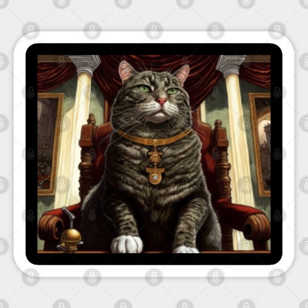 Boss cat - Boss Cat - Sticker | TeePublic