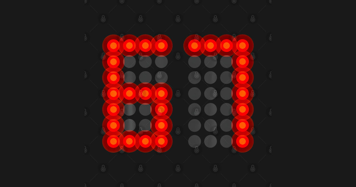 Score Board Six Seven 6 7 Gen Alpha Slang - Meme Gen Alpha - T-Shirt ...