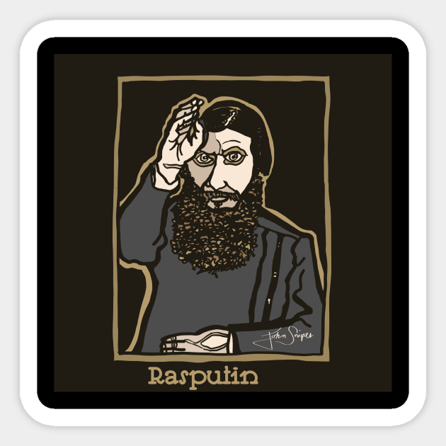 Rasputin - Icons - Sticker | TeePublic