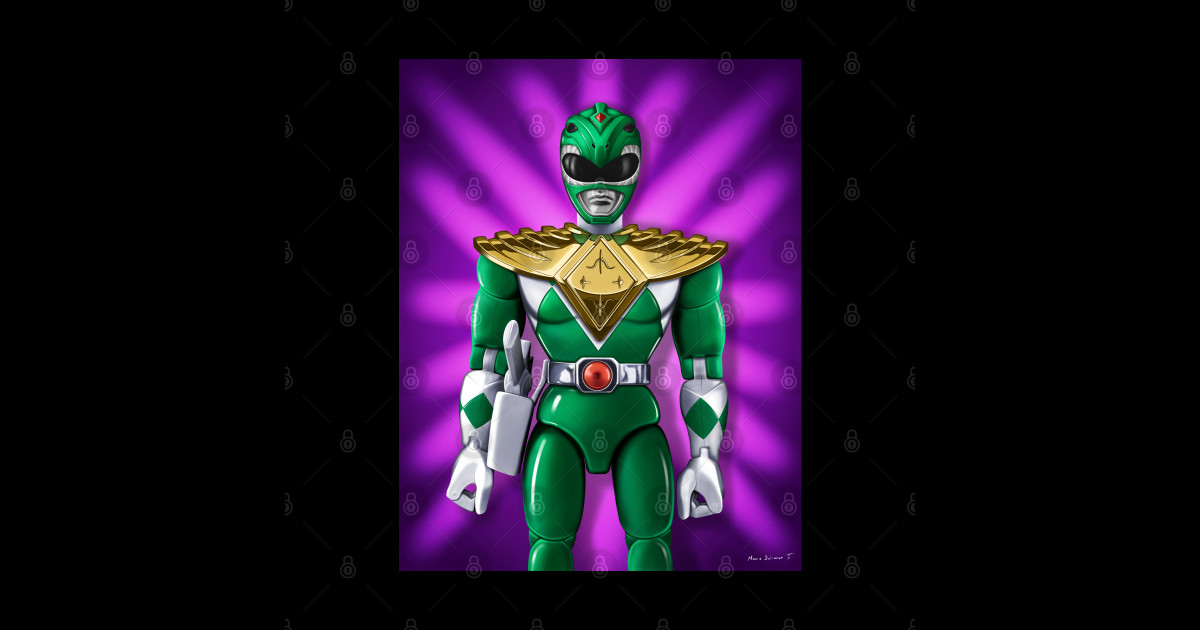 Tommy Oliver - Green Power Ranger - Sticker | TeePublic