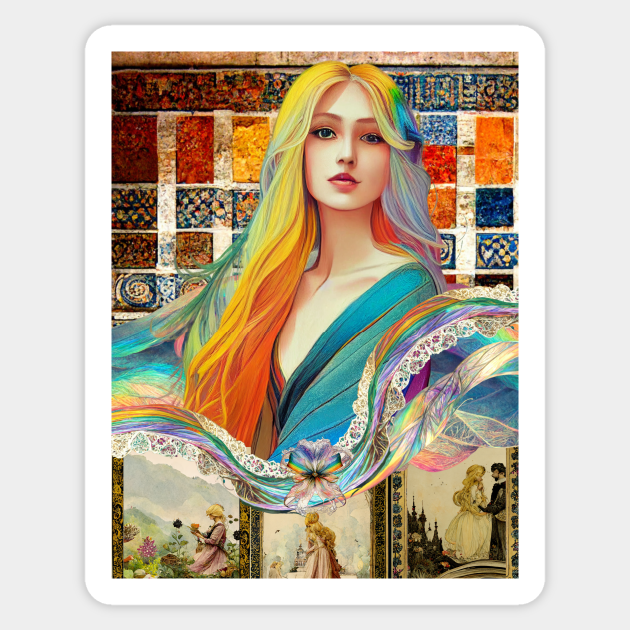 Siri from Warbreaker - Siri Warbreaker Art - Sticker | TeePublic