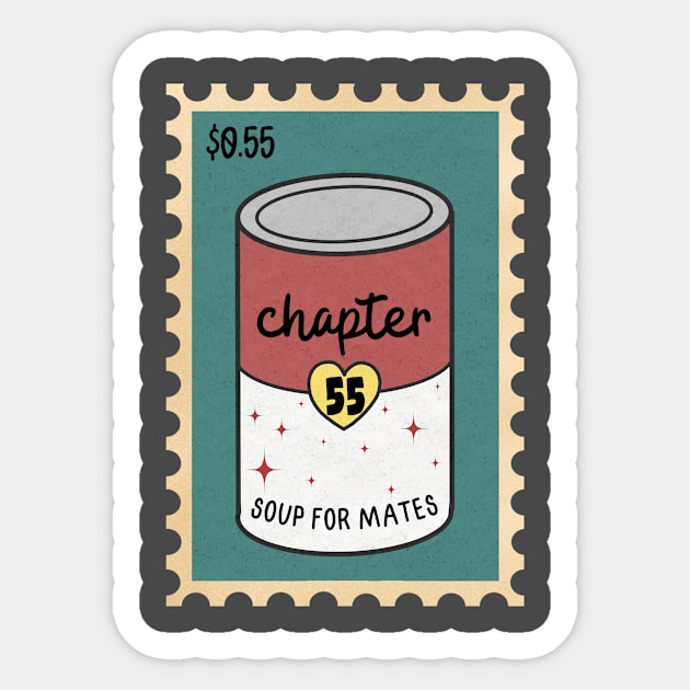 Chapter 55 - ACOTAR stamp - Acotar - Sticker | TeePublic