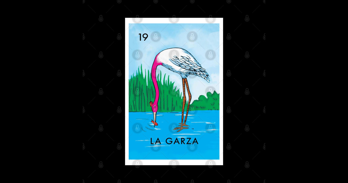 La Garza Loteria Card shirt sticker mug poster mask - Loteria - Sticker ...