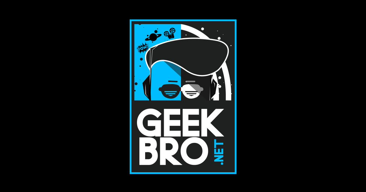 GeekBro Logo (Blue) - Geekbro - Sticker | TeePublic