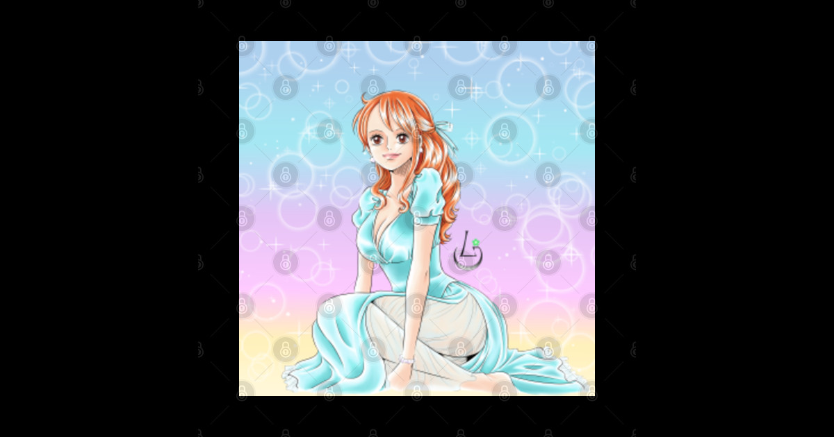 Nami Pastel Rainbow - Nami - Sticker | TeePublic