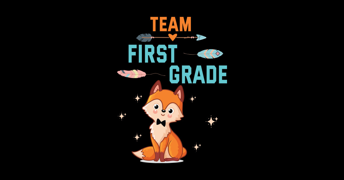Fox Student Teacher Happy Back School Day Team First Grade - Fox ...