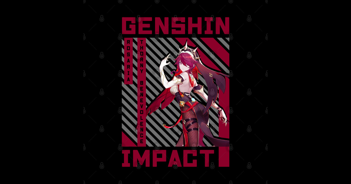 Rosaria II | Genshin Impact - Genshin Impact - Sticker | TeePublic