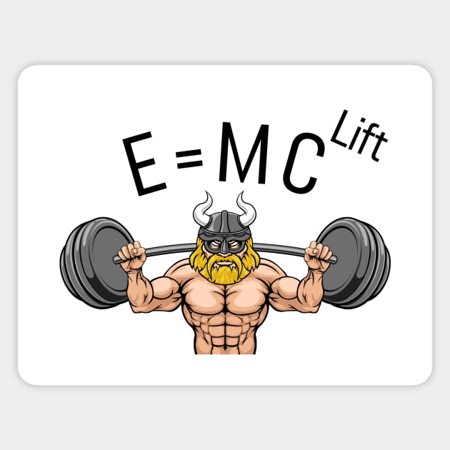 E=MC LIFT - Emclift - Sticker | TeePublic