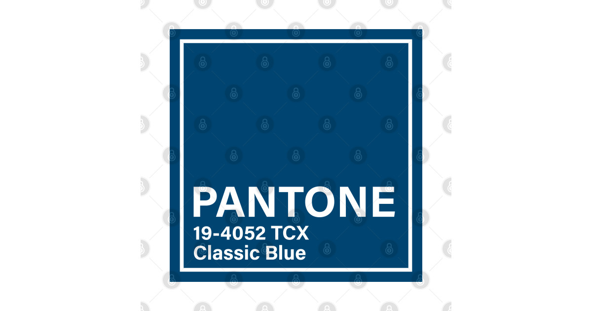 PANTONE 19-4052 TCX Classic Blue - Pantone 19 4052 Tcx Classic Blue - T ...