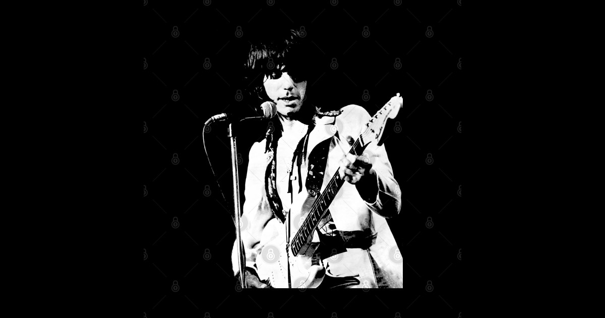 Jeff Beck // Vintage Style - Jeff Beck - Sticker | TeePublic