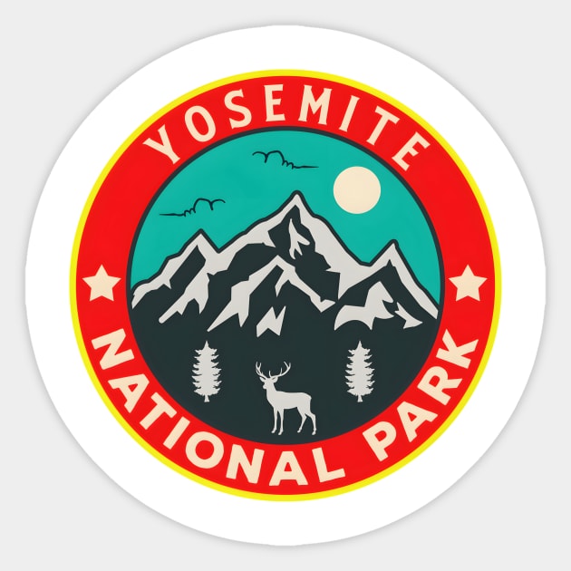 Yosemite National Park - Yosemite - Sticker | TeePublic