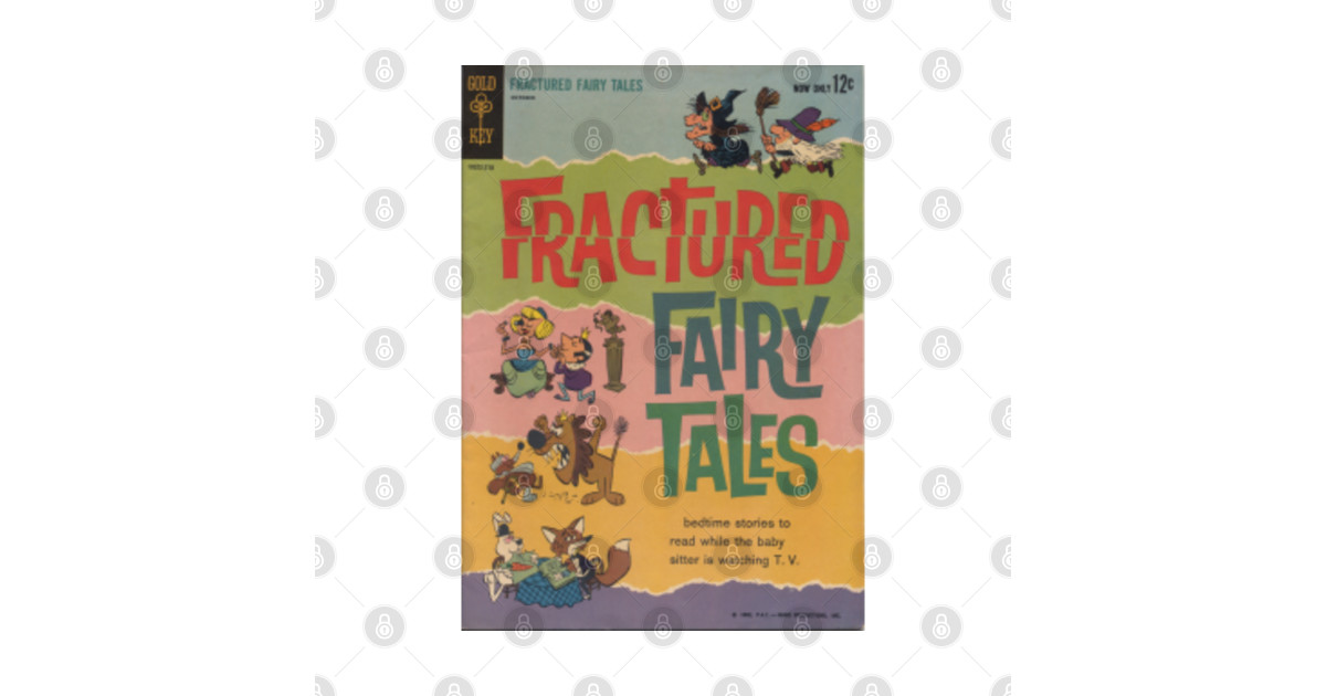 JAY WARD FRACTURED FAIRY TALES CARTOON - Jay Ward - T-Shirt | TeePublic