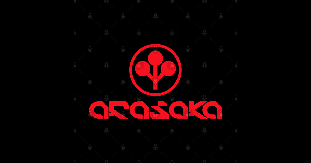 Arasaka Corp Variant - Cyber - Sticker | TeePublic