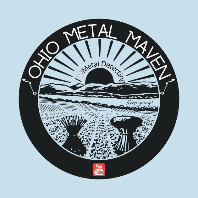 Ohio Metal Maven Logo Mono - Ohio Metal Maven - T-Shirt | TeePublic