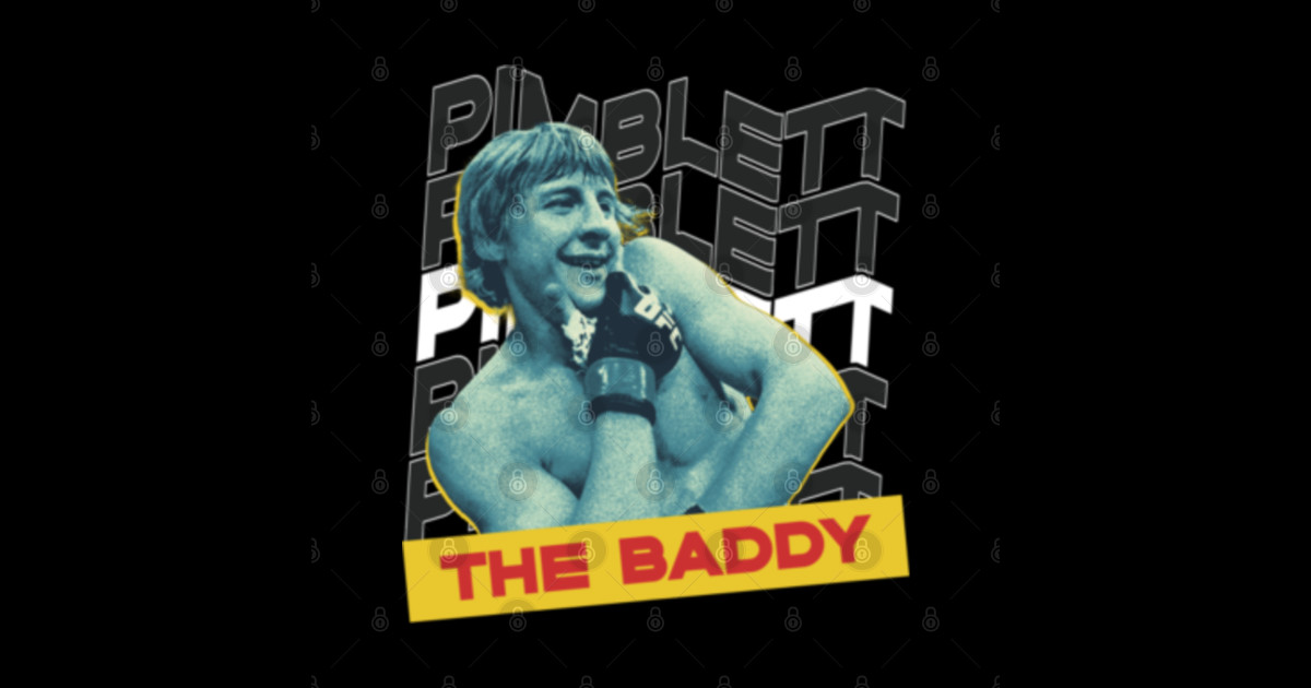 Paddy "The Baddy" Pimblett - Paddy Pimblett - Sticker | TeePublic