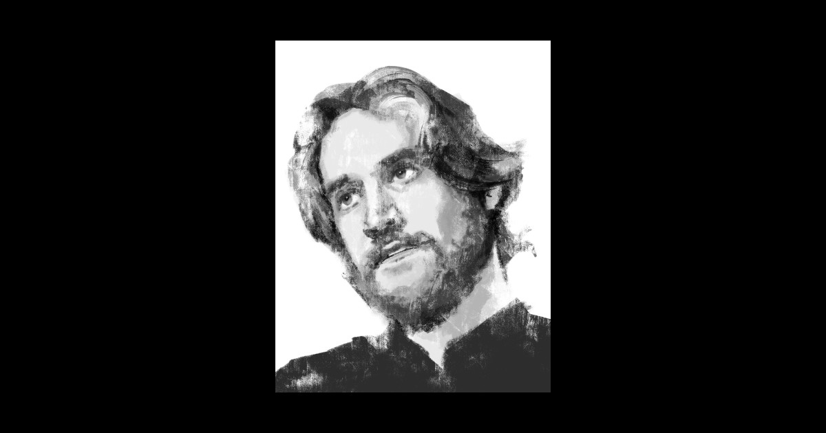 Bo Burnham Portrait - Bo Burnham - Sticker | TeePublic