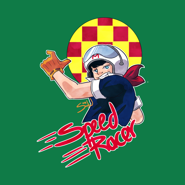 GO SPEED RACER GO - Speed Racer - T-Shirt | TeePublic