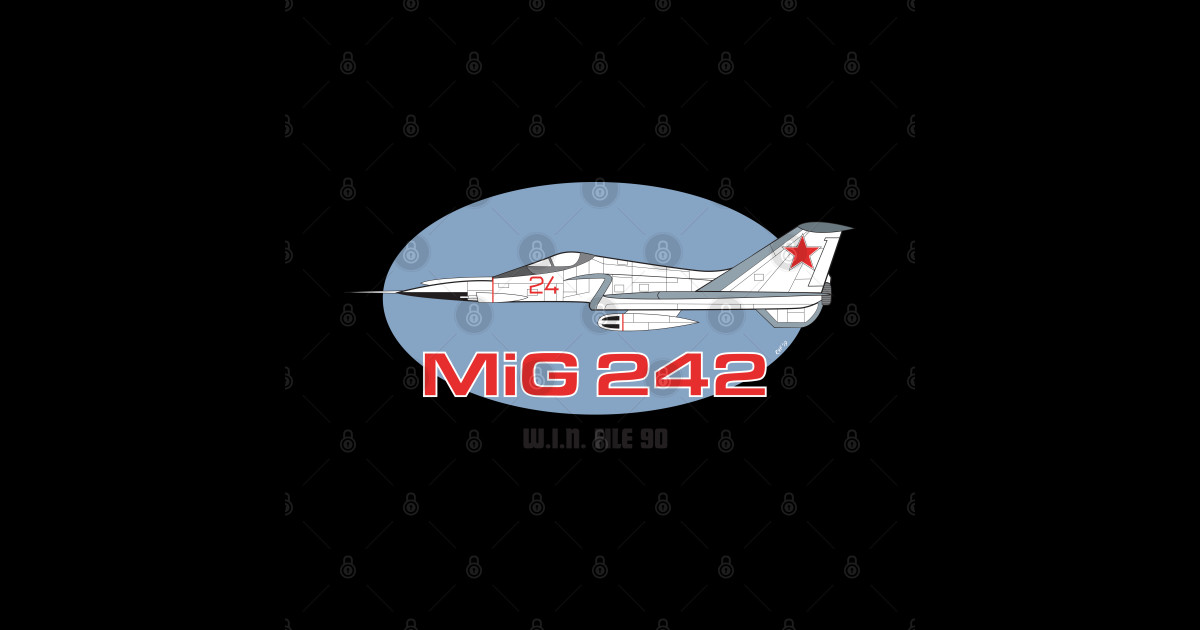 MiG-242 from 'Joe 90' - Thunderbirds - Posters and Art Prints | TeePublic