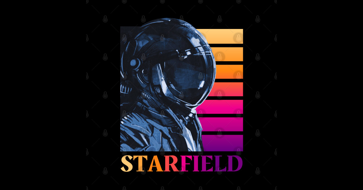 Starfield Original Aesthetic Tribute 〶 - Starfield - Sticker | TeePublic