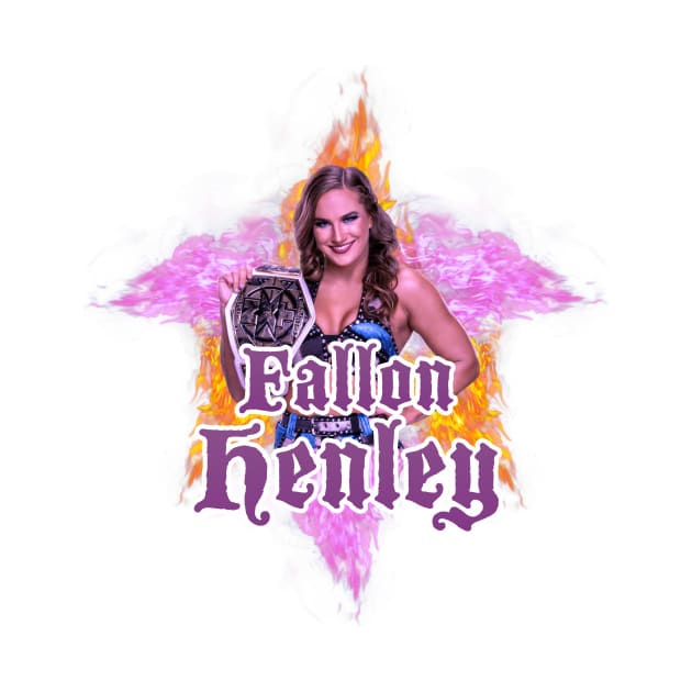 Fallon Henley // WWE FansArt - Fallon Henley - T-Shirt | TeePublic