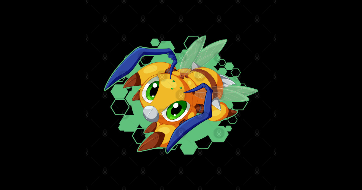 FanBeemon - Digimon - Sticker | TeePublic