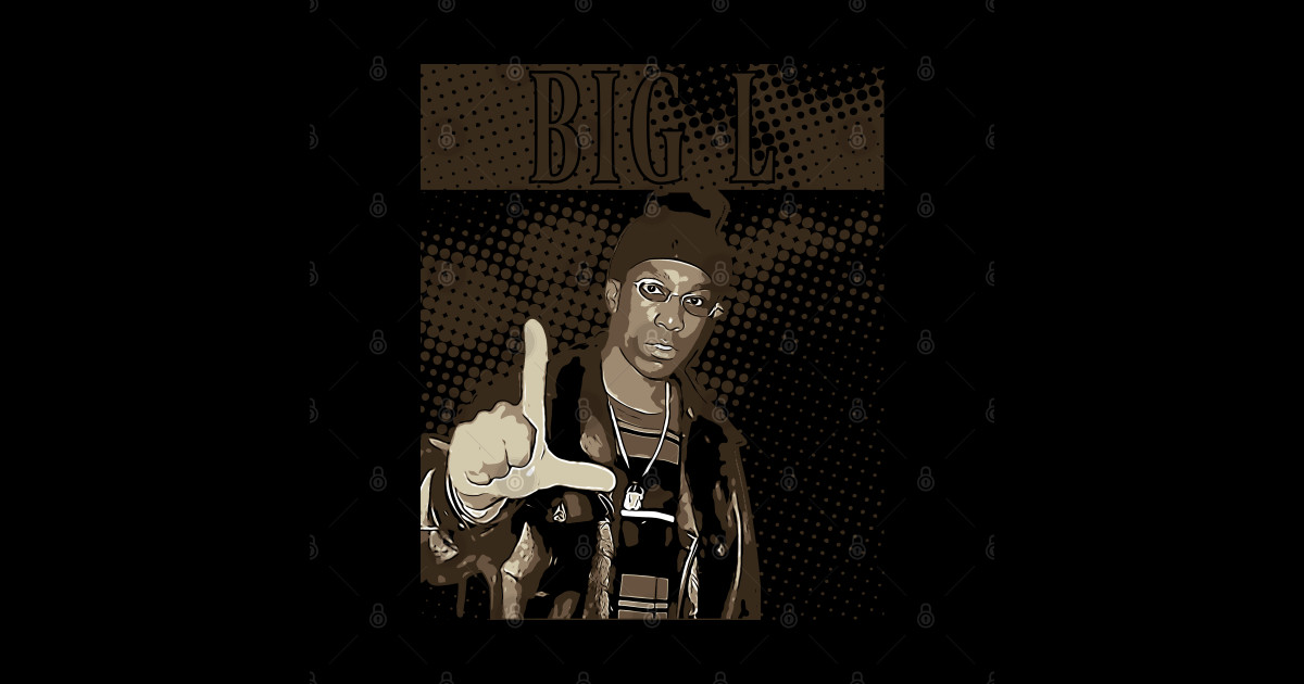 BIG L | Rapper - Hip Hop - Sticker | TeePublic