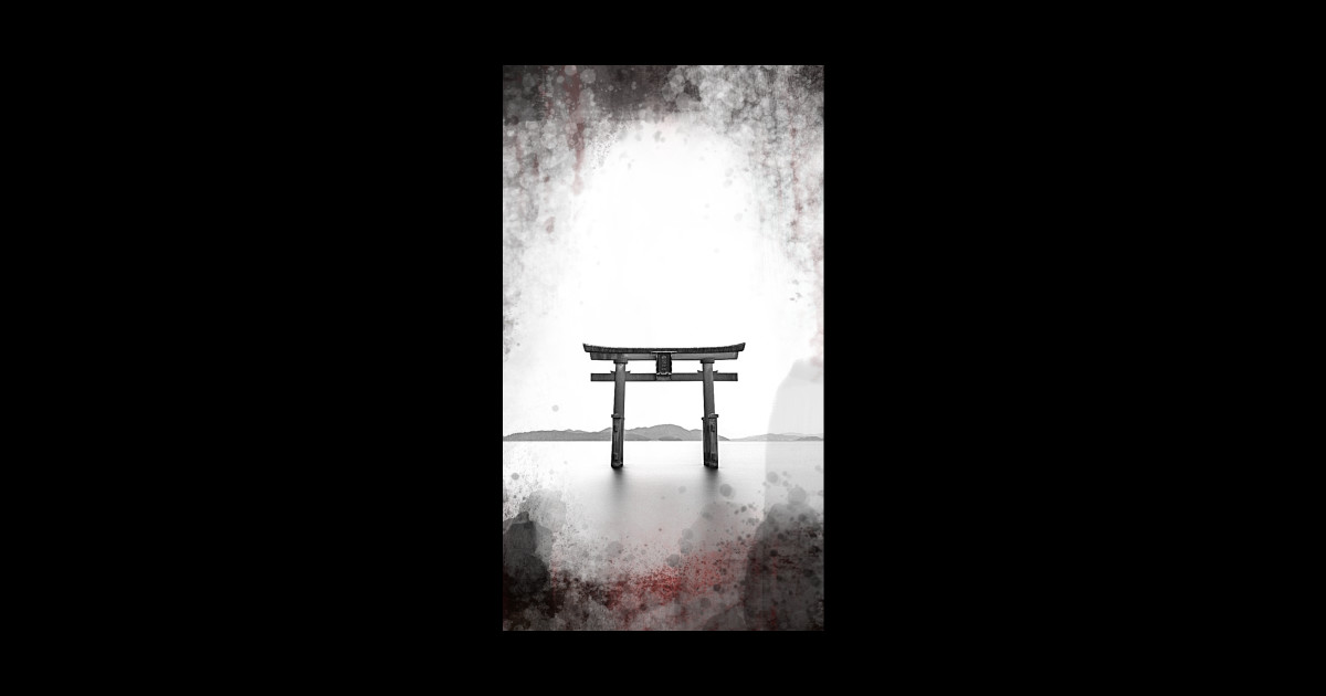 Japnaese Tori Temple Gate - Torii Gate - Sticker | TeePublic