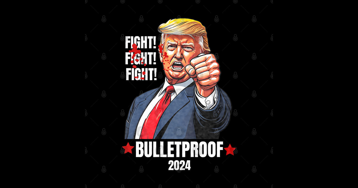 Trump Shot Bulletproof Bloody Ear Bleeding Butler PA Trump - Trump Shot ...