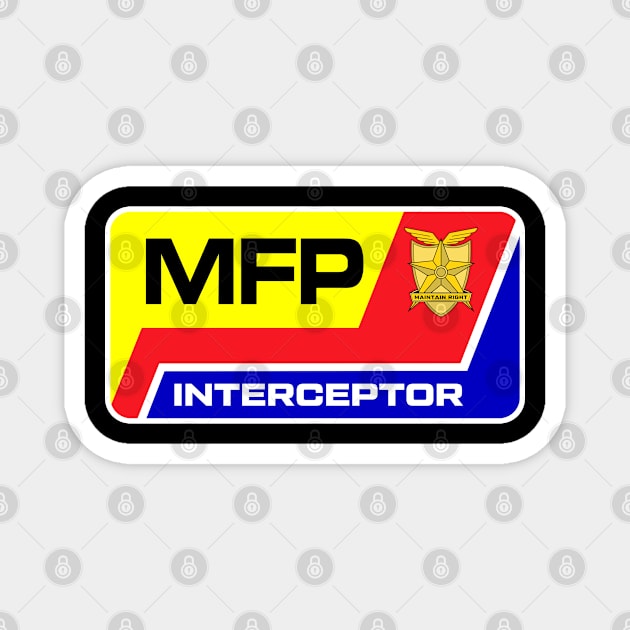 Mad Max MFP Logo - Mad Max Mfp Logo - Magnet | TeePublic