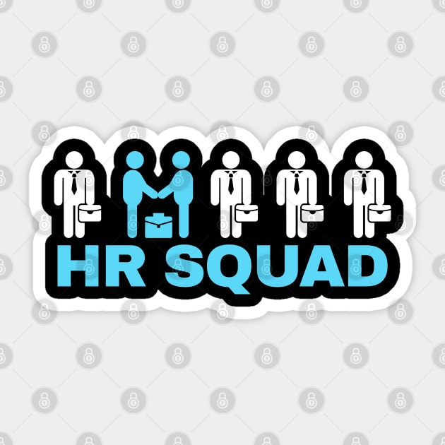 Hr squad - simple - Hr Squad - Sticker | TeePublic