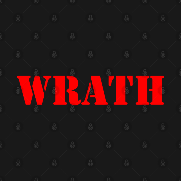 Wrath Wrath T Shirt TeePublic wrath-wrath-t-shirt-teepublic