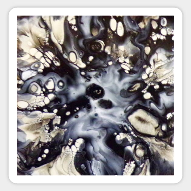 Smokey Eyes - Colorful - Sticker | TeePublic