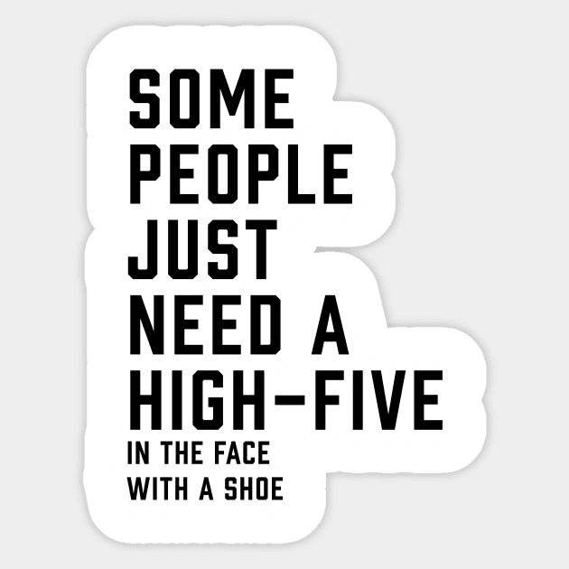funny high five