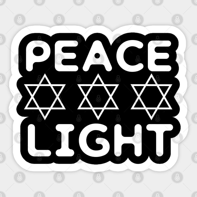 Peace, Light #P0048 - Peace Light - Sticker | TeePublic